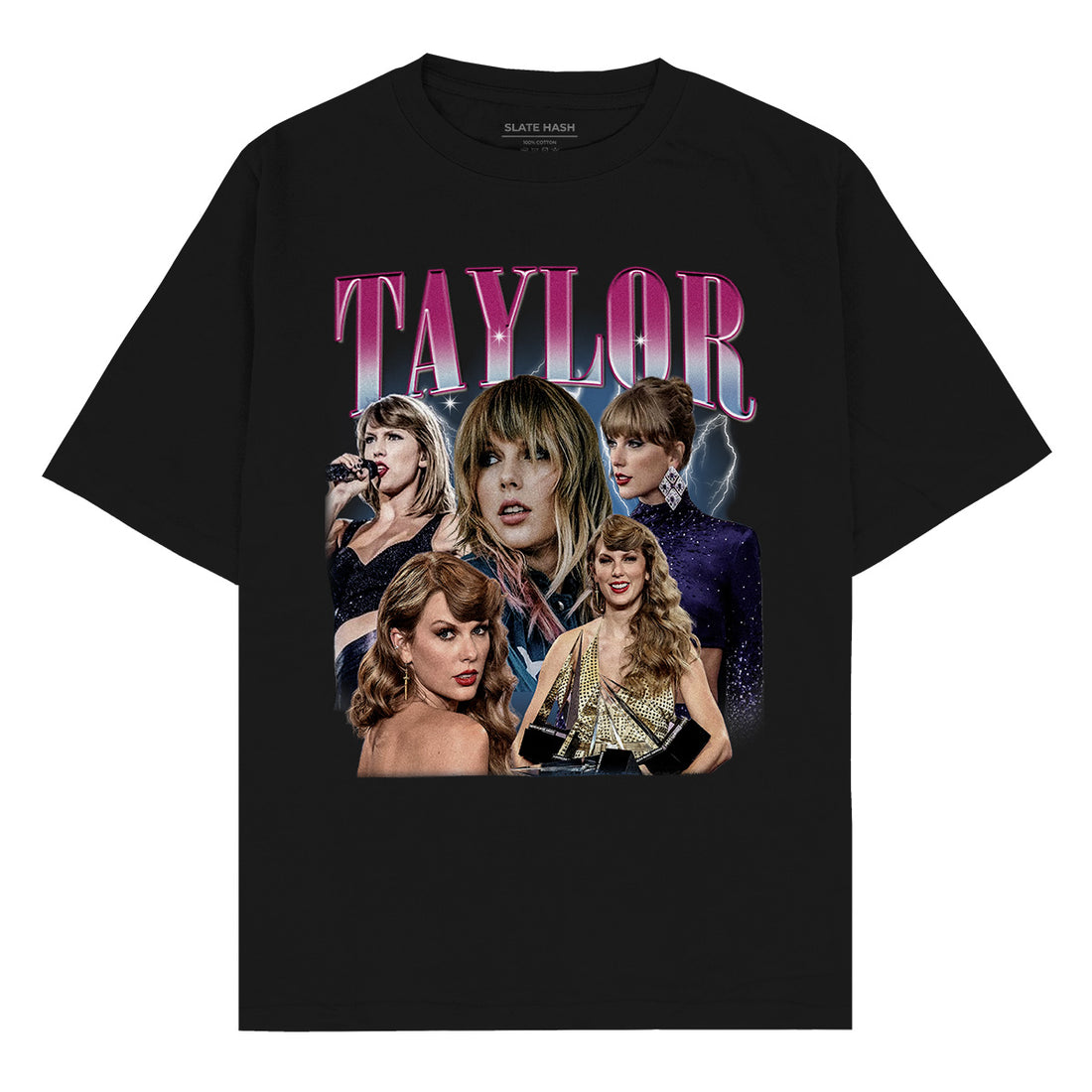 Taylor Vintage Oversized T-shirt – SLATE HASH